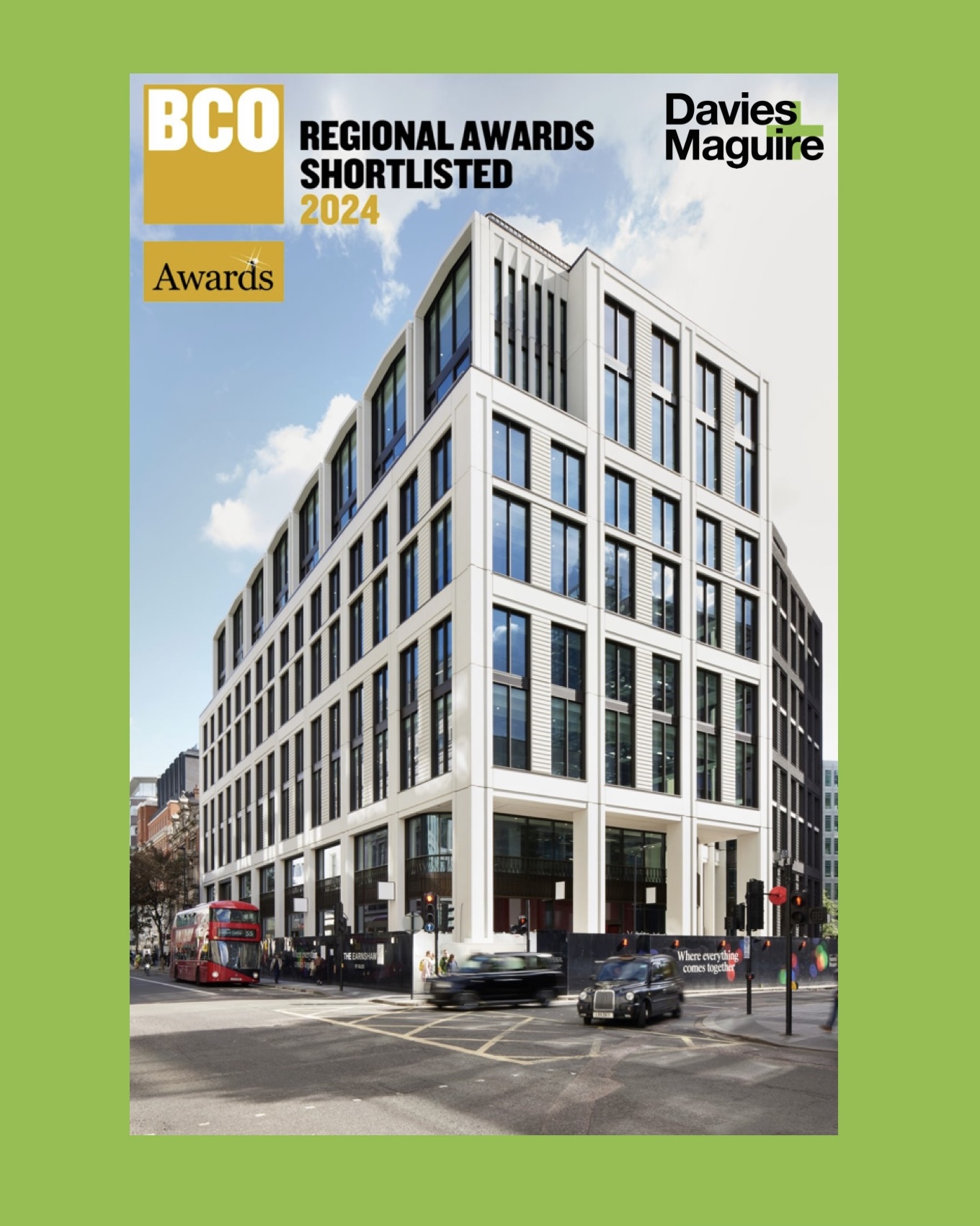 Castlewood Shortlisted for BCO Awards 2024 | Davies Maguire